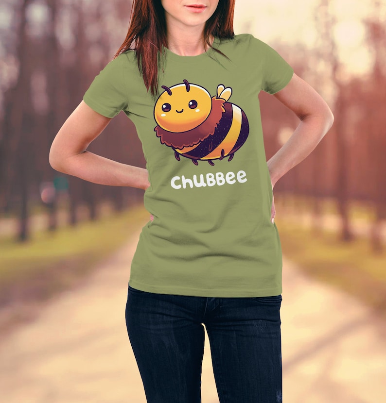 Chubbee T-shirt // Chubby Honey Bee, Bumblebee Tee, Bugs, Insects ...