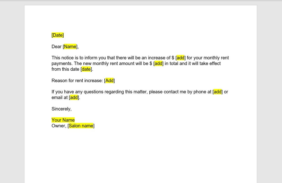 Salon Booth Rental Increase, Hair Salon Booth Rent Increase, Booth Rent ...