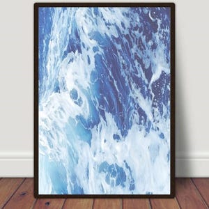 Ocean Water Print, Ocean Water Photo, Summer Ring Decor Digital Print ...