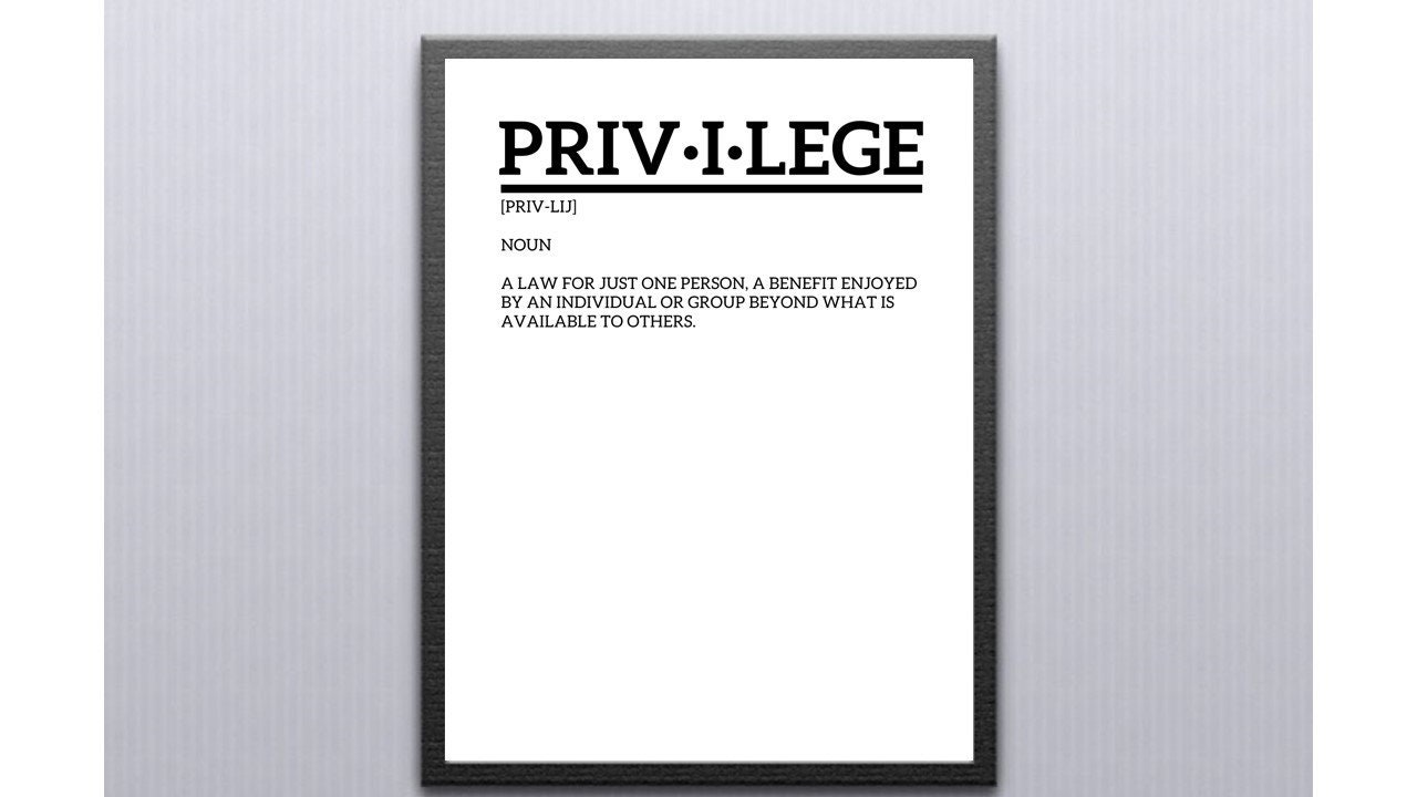 Privilege Definition Print, Social Justice Print, Equality Print ...