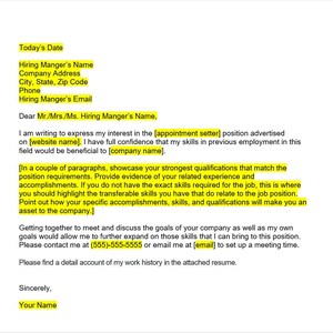 Appointment Setter Template - Etsy