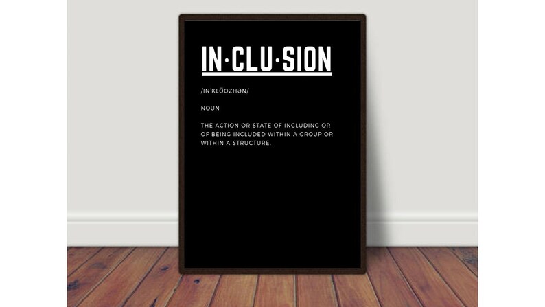 Set of 3 Social Justice Prints, Diversity Print, Together Print ...