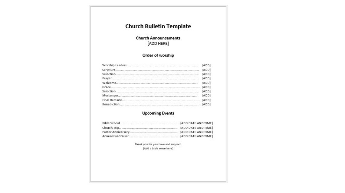 Set of 7 Church Template Bundle, Church Membership Application Form ...