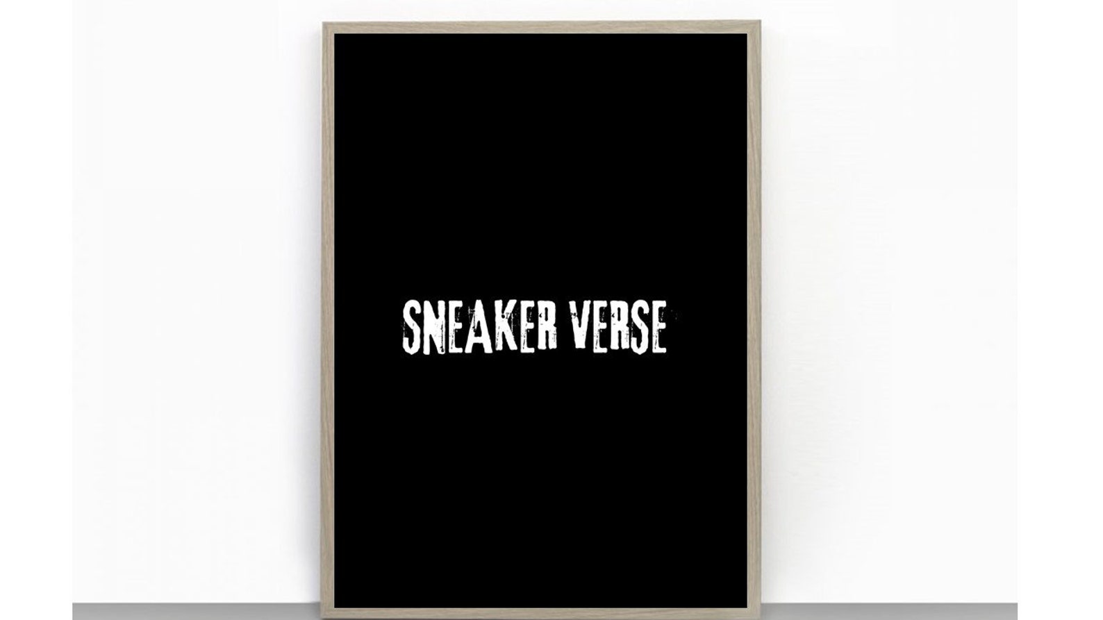 Sneaker Addict Print, Wall Print, Sneaker Lover, Sneaker Print, Shoe ...