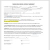 Editable Contract Template, Addendum to Extend a Contract Template ...