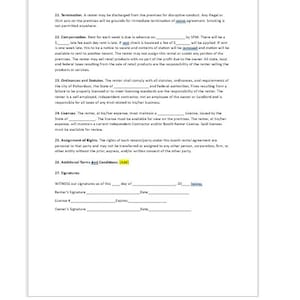 Massage Therapist Booth Rental Agreement, Massage Therapist Booth Rental Agreement Template ...