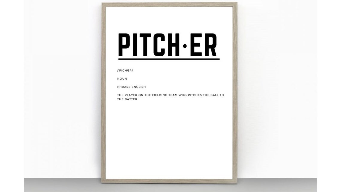 Pitcher Meaning