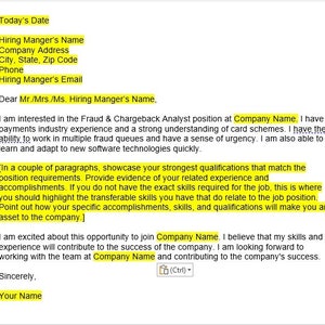 Chargeback Template - Etsy