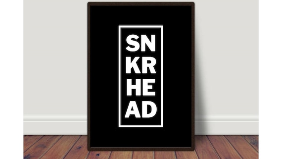 Sneaker Addict Print Wall Print Sneaker Lover Sneaker - Etsy