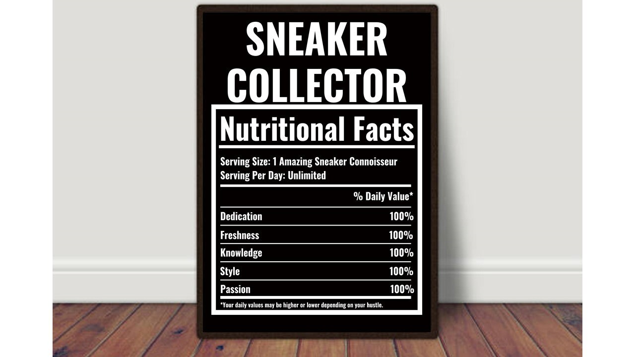 Set of 3 Sneaker Addict Print Wall Print Sneaker Lover - Etsy
