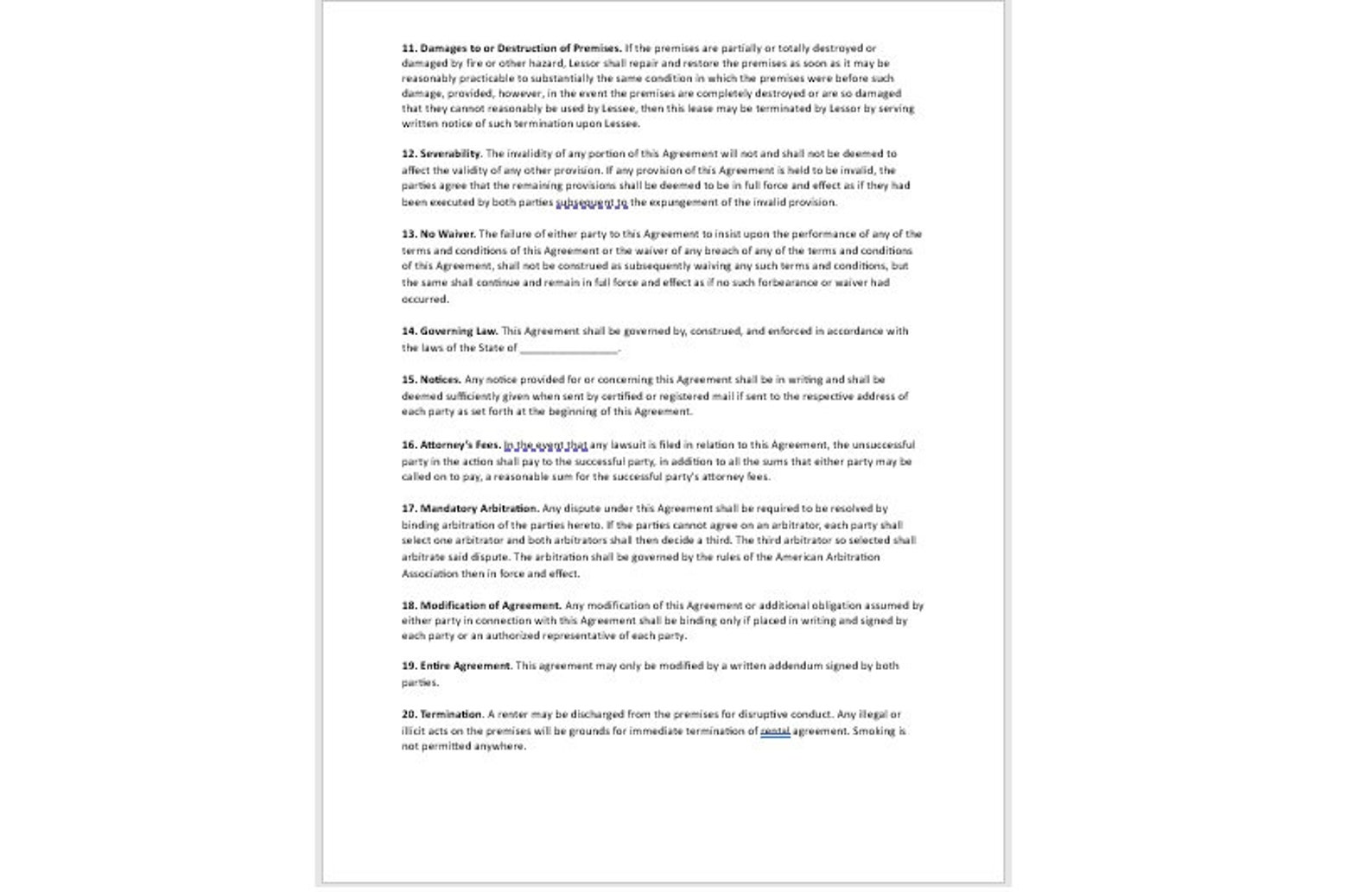 Barber Booth Rental Agreement, Barber Booth Rental Agreement Template, Rental Lease Agreement ...