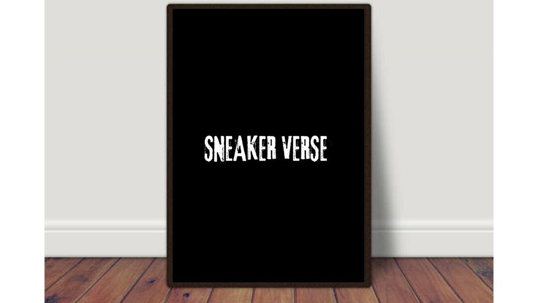 Sneaker Addict Print, Wall Print, Sneaker Lover, Sneaker Print, Shoe ...