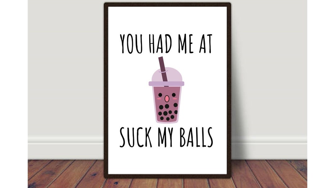 Bubble Tea Print, Kitchen Decor, Digital Download Art, Boba Poster ...
