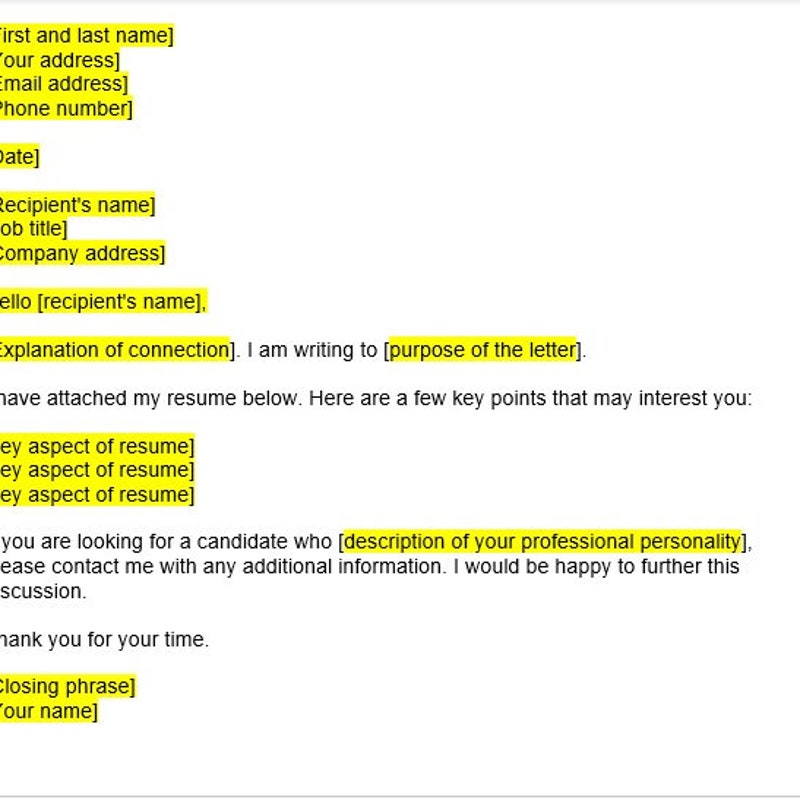 Networking Template - Etsy