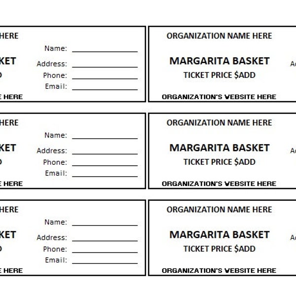 Raffle Baskets - Etsy