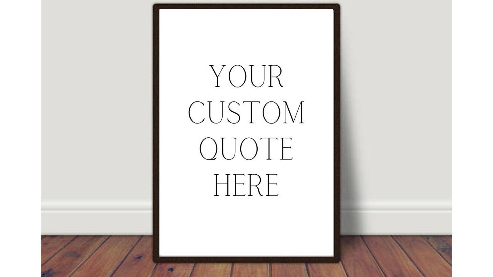 Custom Quote Print Custom Quote Create Your Own Quote - Etsy