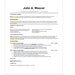 Car Rental Agent Resume Template Word, Modern Resume and Reference ...