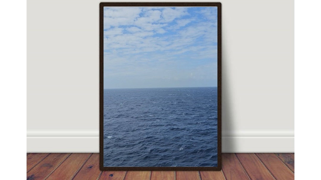 Ocean Water Print, Ocean Water Photo, Summer Decor Digital Print, Ocean ...