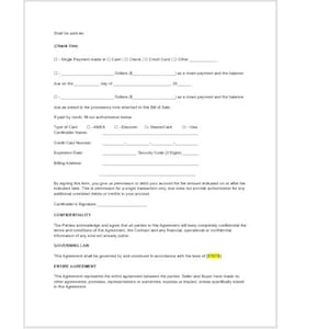 Editable Golf Cart Bill of Sale Template, Editable Bill of Sale, Bill ...