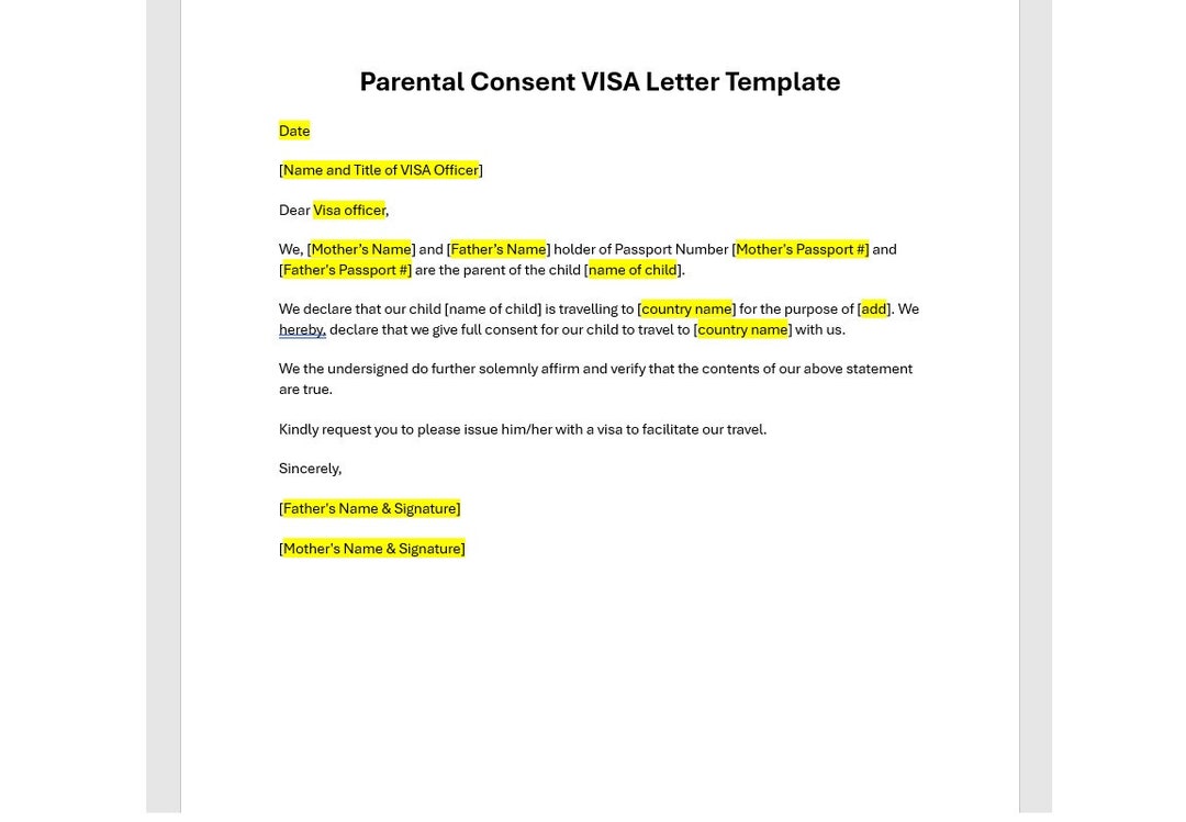 Parental Consent Permission Letter 01 Best Letter Template Parental Consent Permission Letter 01 Best Letter Template