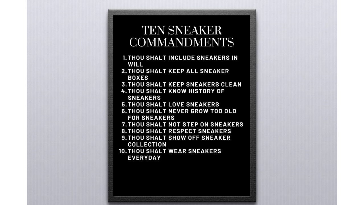 Sneaker Addict Print, Wall Print, Sneaker Lover, Sneaker Print, Shoe ...