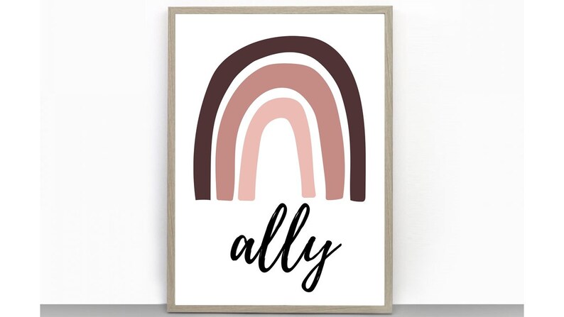 Ally Wall Print, Humanity Art, Diversity Print, Gleichheit druckbar ...