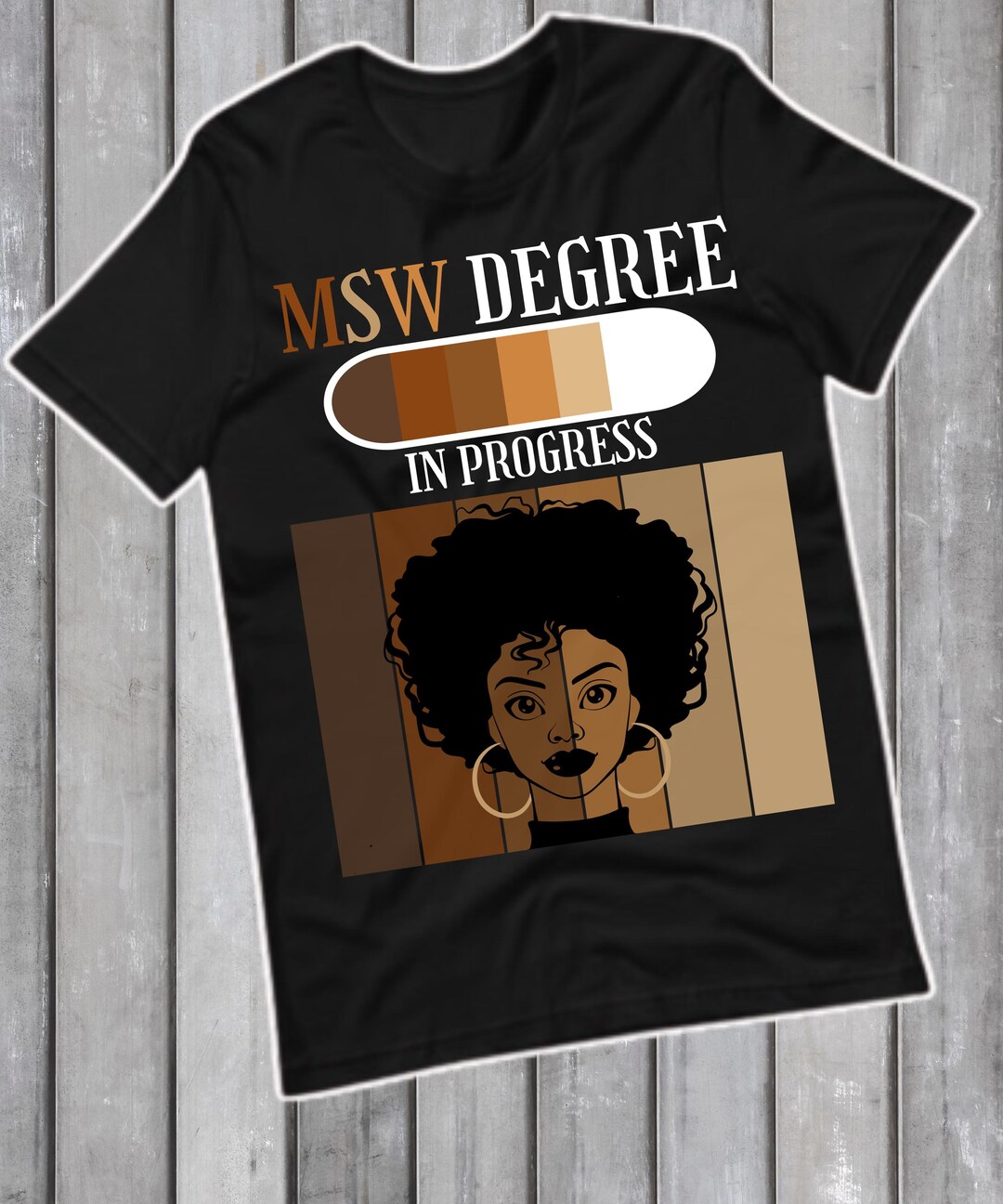 MSW in Progress Shirt, MSW Graduation Gift, Msw Masters Shirt, Masters ...