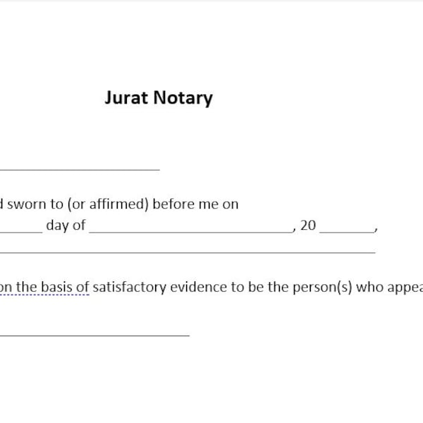 Affidavit Of Single Status Etsy