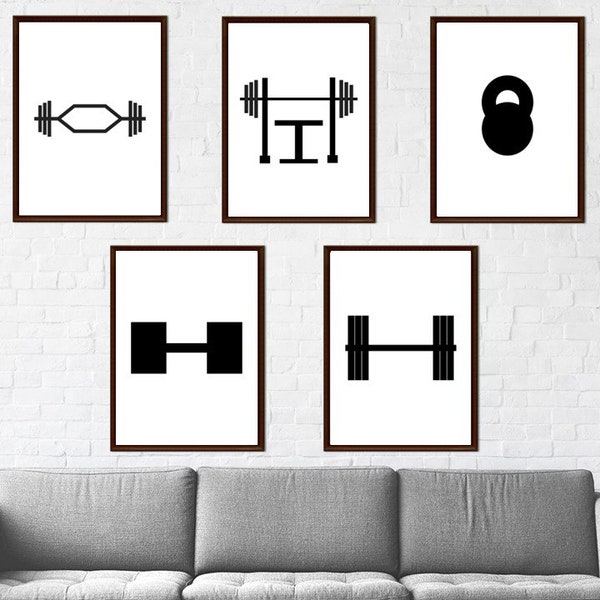 Fitness Print - Etsy
