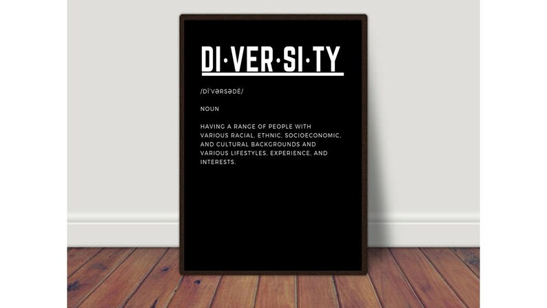 Set of 3 Social Justice Prints, Diversity Print, Together Print ...