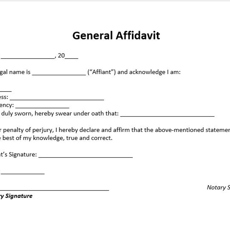 Affidavit of Documents - Etsy