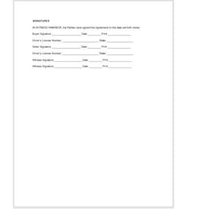 Editable Farm Tractor Bill of Sale Template, Editable Bill of Sale ...