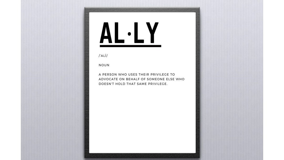 Ally Definition, Social Justice Print, Equality Print, Diversity ...