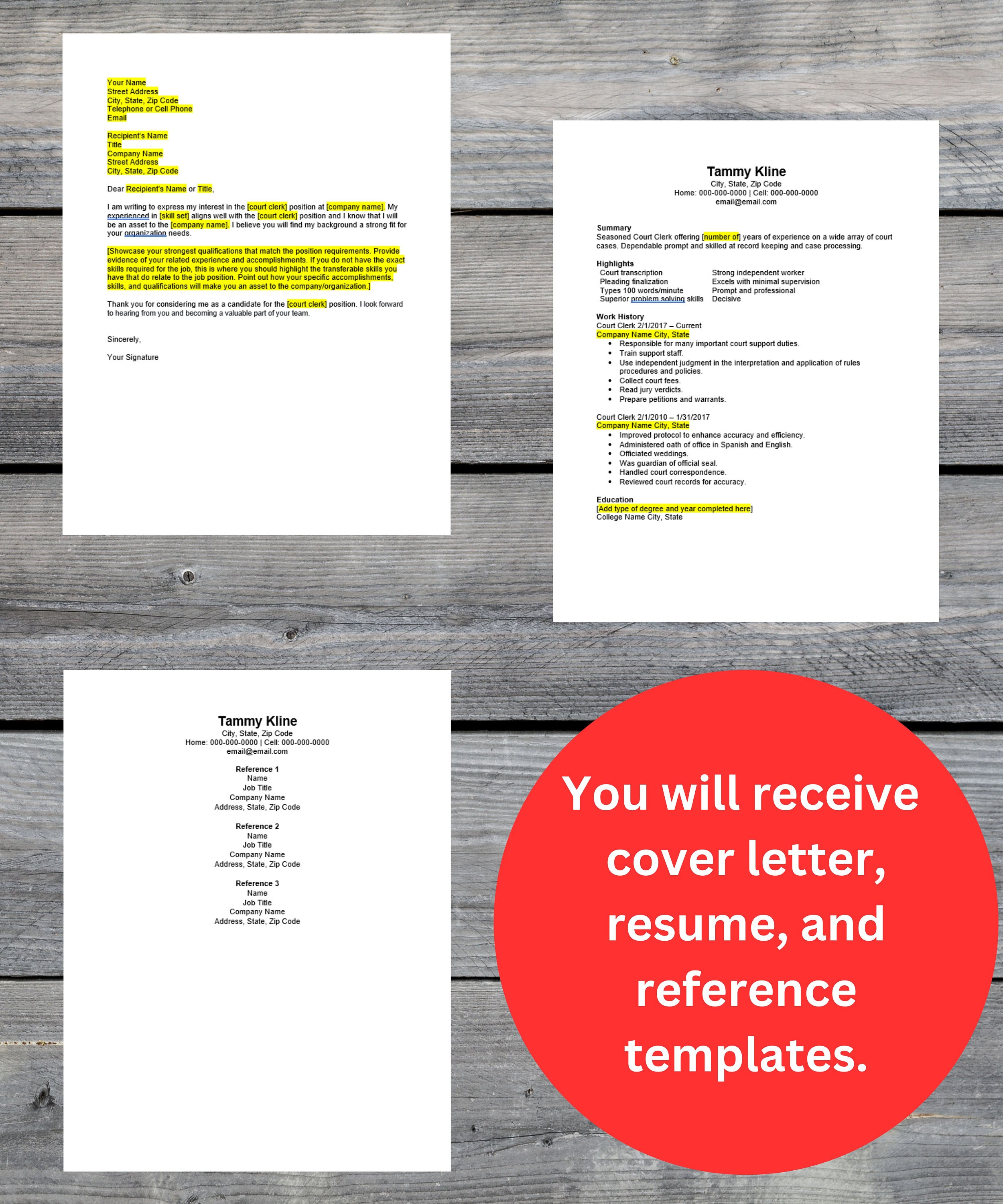 Court Clerk Cover Letter, Simple Cover Letter, Resume Template ...