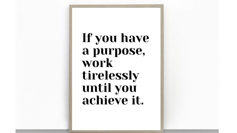Entrepreneur Print, Hustle Poster, Motivational Wall Decor, Printable ...