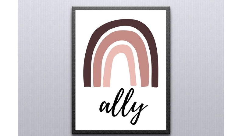 Ally Wall Print, Humanity Art, Diversity Print, Gleichheit druckbar ...
