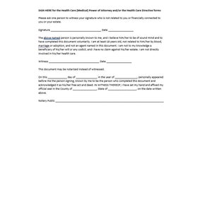 Living Will Template, Living Will Letter, Living Will Letter Template ...