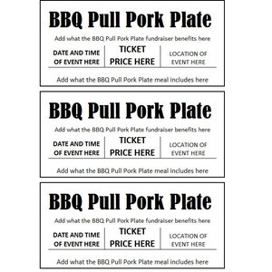 Pulled Pork Flyer - Etsy