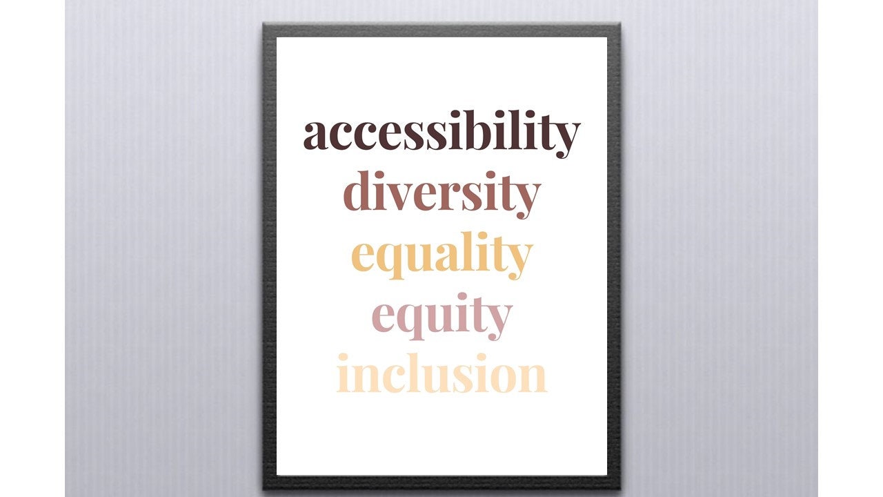 Social Justice Print, Equality Print, Diversity Printable, Home Decor ...