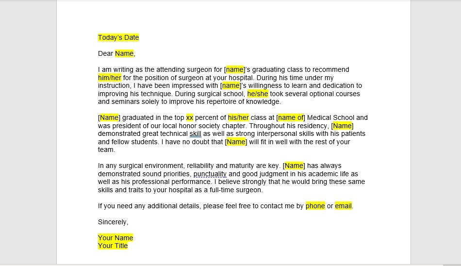 Surgeon Recommendation Letter Get A Top Surgery Letter Online Fill