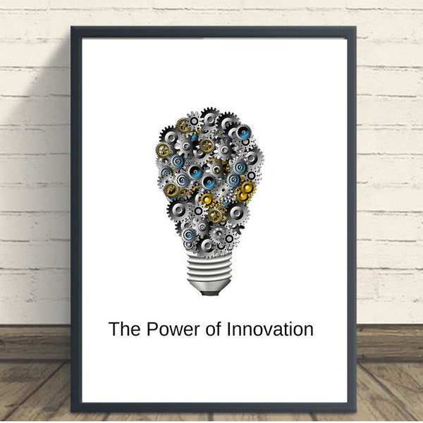 Innovation Wall Art - Etsy