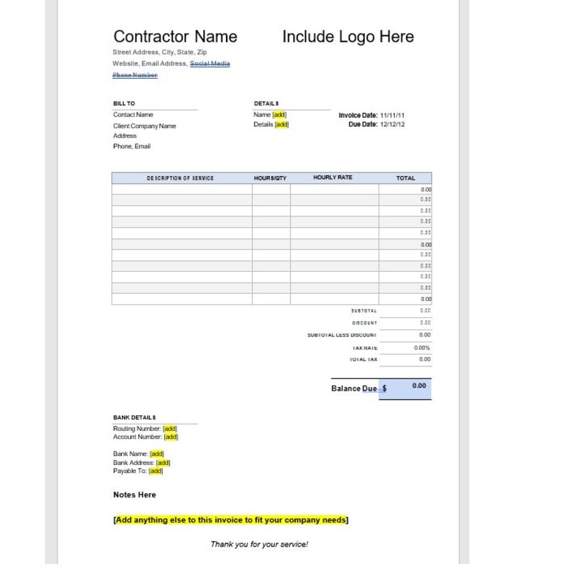 Contractor - Etsy