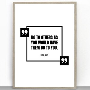 Do to Others as You Would Have Them Do to You..., Luke 6:31, Religion ...