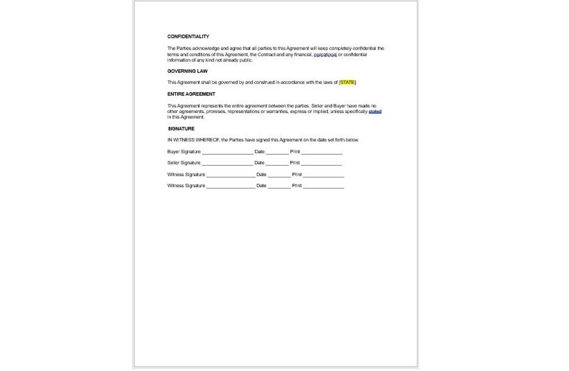 Editable Chicken Bill of Sale Template, Editable Bill of Sale, Bill of ...