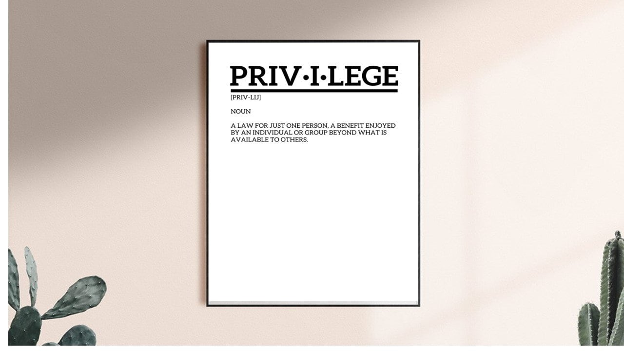 Privilege Definition Print, Social Justice Print, Equality Print ...