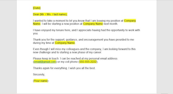 Farewell Letter Format Writing Informal Letters Teaching Resources