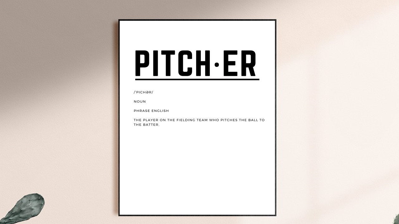 Pitcher Meaning