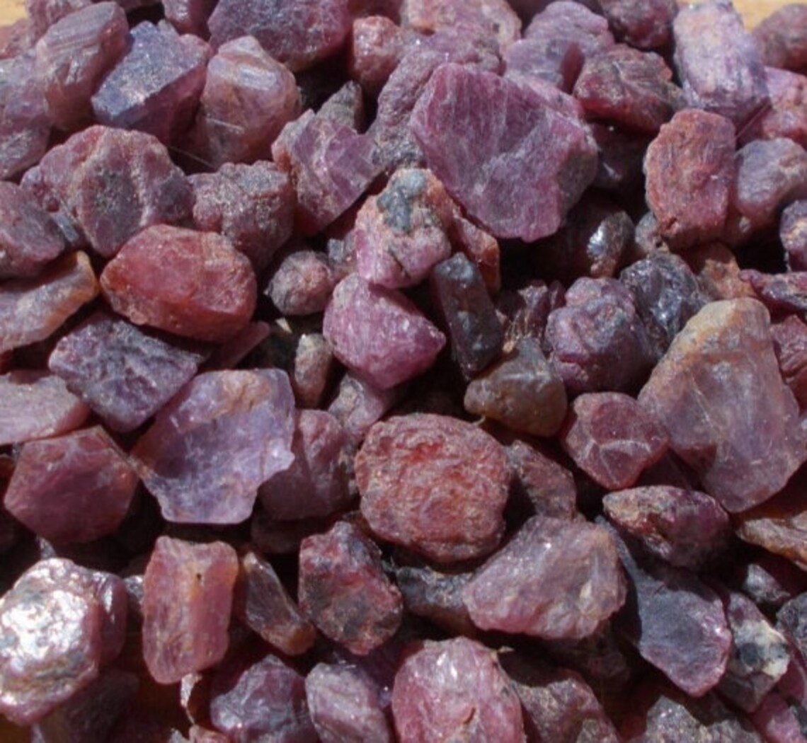 AAA Grade Natural Red Ruby Rough Stone Precious Ruby Rough - Etsy