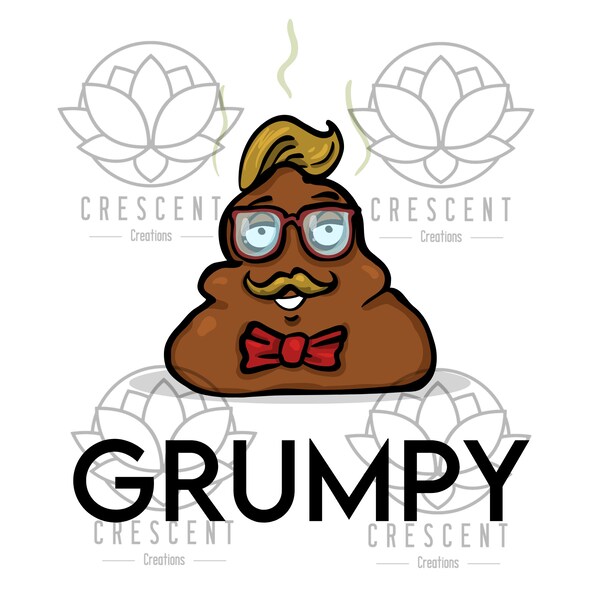 Mr Grumpy - Etsy