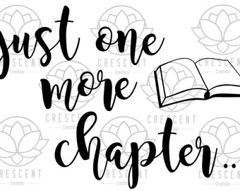 Just One More Chapter, Lady Library, Book Girl, Book Lover, Woman With ...